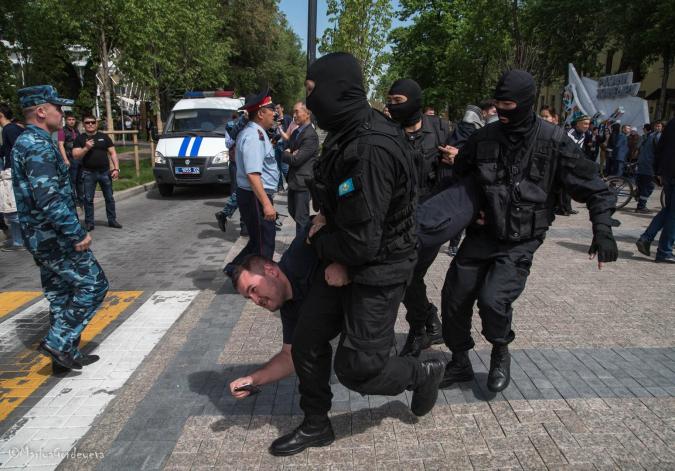 Protesters Detained In Kazakhstan Human Rights Watch